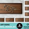Landscapes Line Art Signs - 7 Designs - Glowforge and Lightburn Tested ...