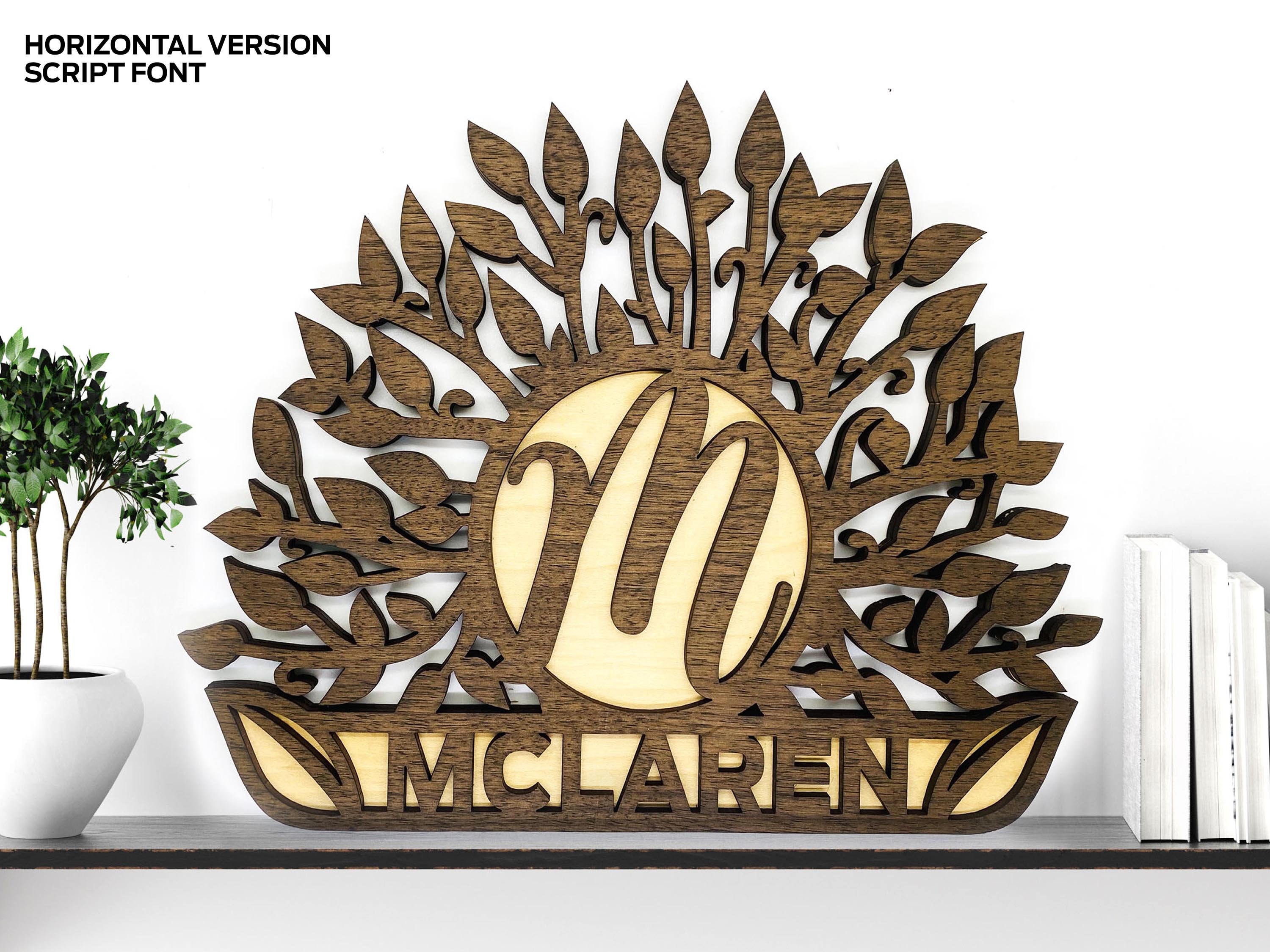 Tree of Life Monogram - MASTER BUNDLE - SVG - Laser Ready Files ...