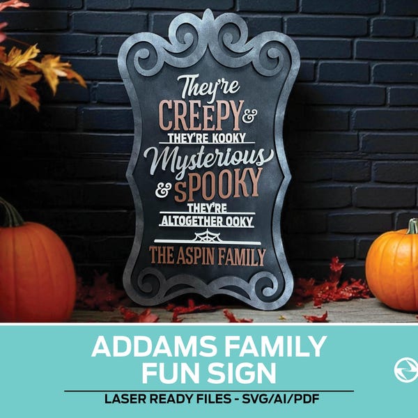 Addams Family Decor - Etsy