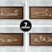 Landscapes Line Art Signs - 7 Designs - Glowforge and Lightburn Tested ...