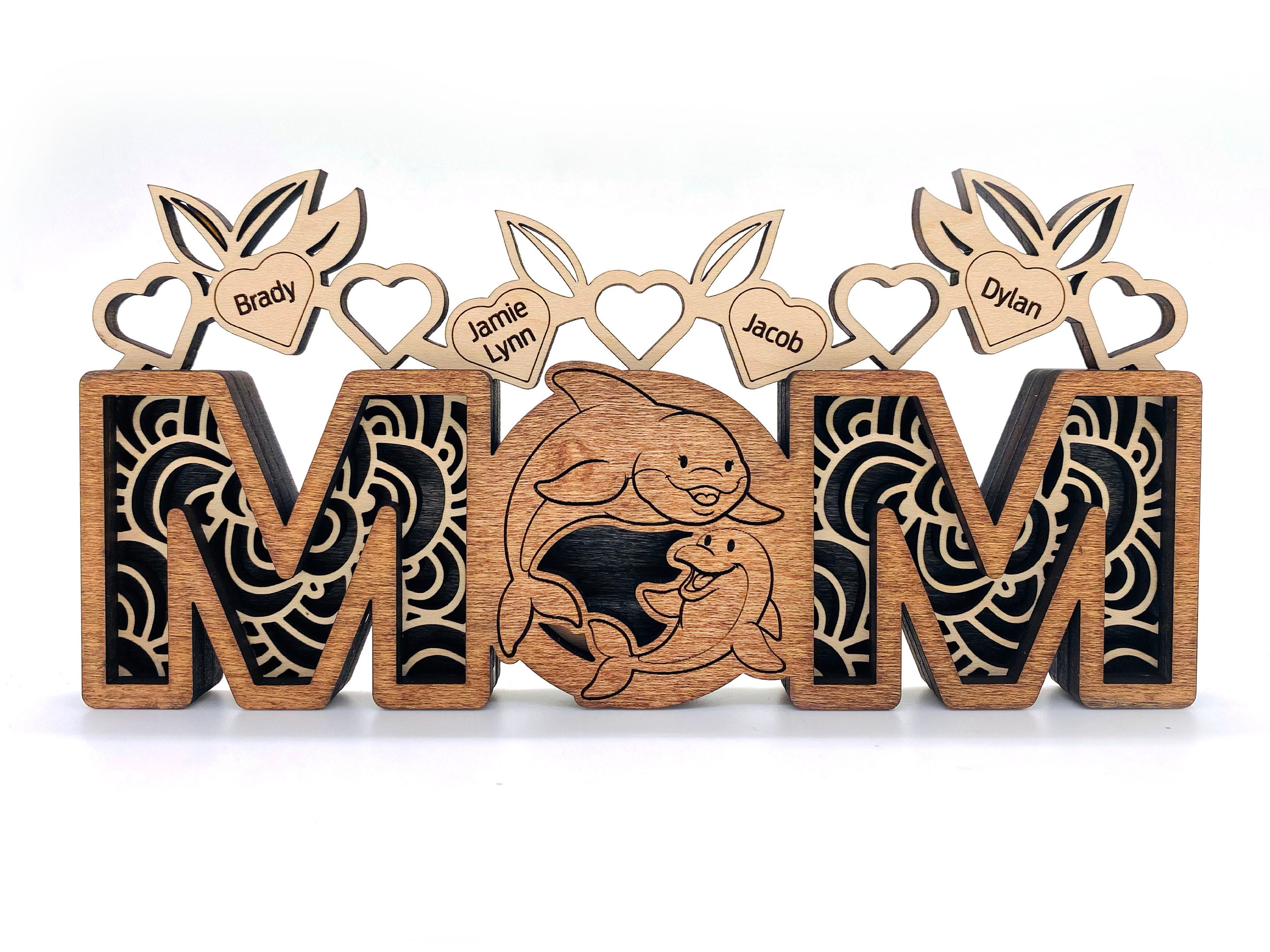 Layered Mom Stands SVG Laser Ready Files 9 Options 99 - Etsy UK