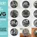 Music Rounds Bundle - 10 Laser Ready Digital Files - SVG - Glowforge - Etsy