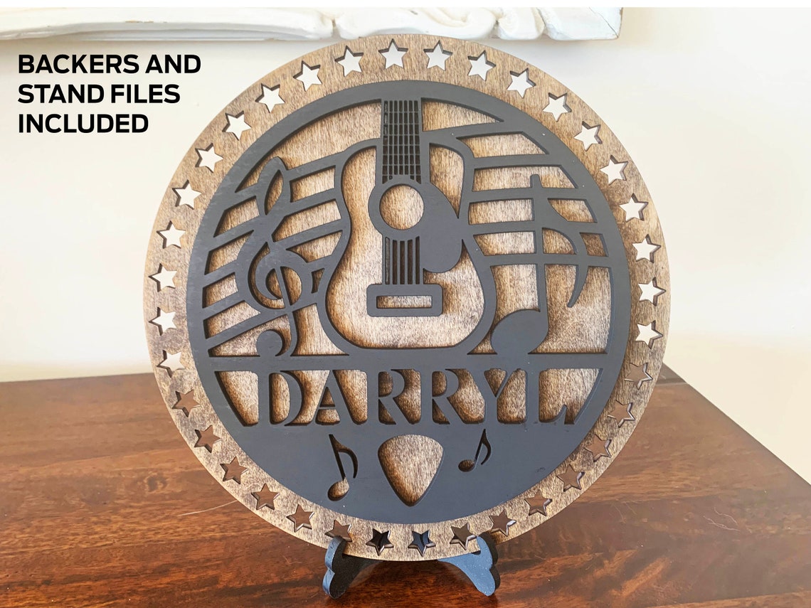 Music Rounds Bundle 10 Laser Ready Digital Files SVG - Etsy