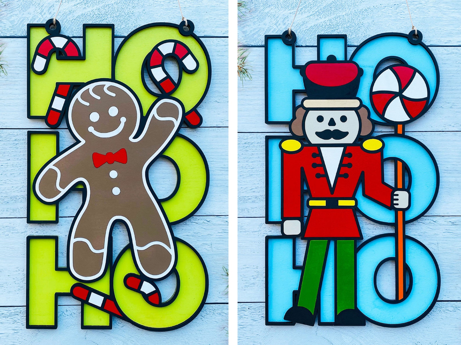 Master Bundle HO HO HO Signs 16 Designs Christmas - Etsy