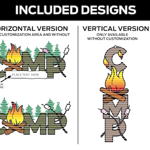 Camping Bonfire Sign - Easy Finish - Laser Cut File - Glowforge and All ...
