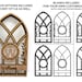 Arch Window Monograms - Digital Laser Ready File - SVG - 316 FILES - Etsy