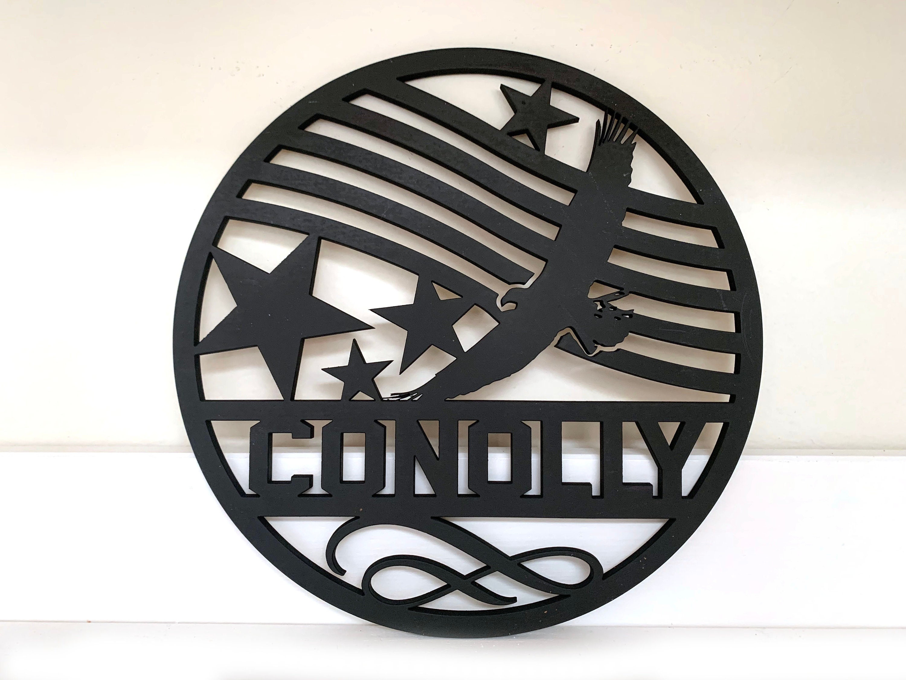 Decor Bundle Round Sign Set Personalized 11 Designs - Etsy