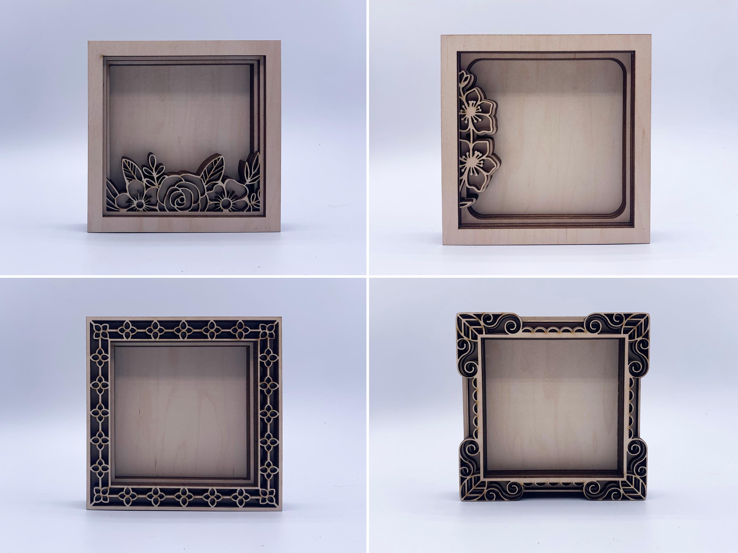 Box Stands - 40 Designs - Laser Ready Files - Glowforge and Lightburn ...