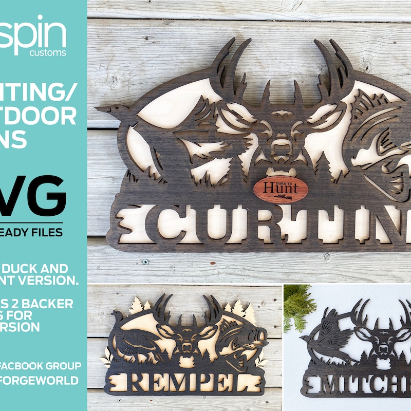 Rustic Hunting Signs - Etsy