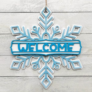 Snowflake Signs & Ornaments - Includes Assemble Version - Laser Cut ...