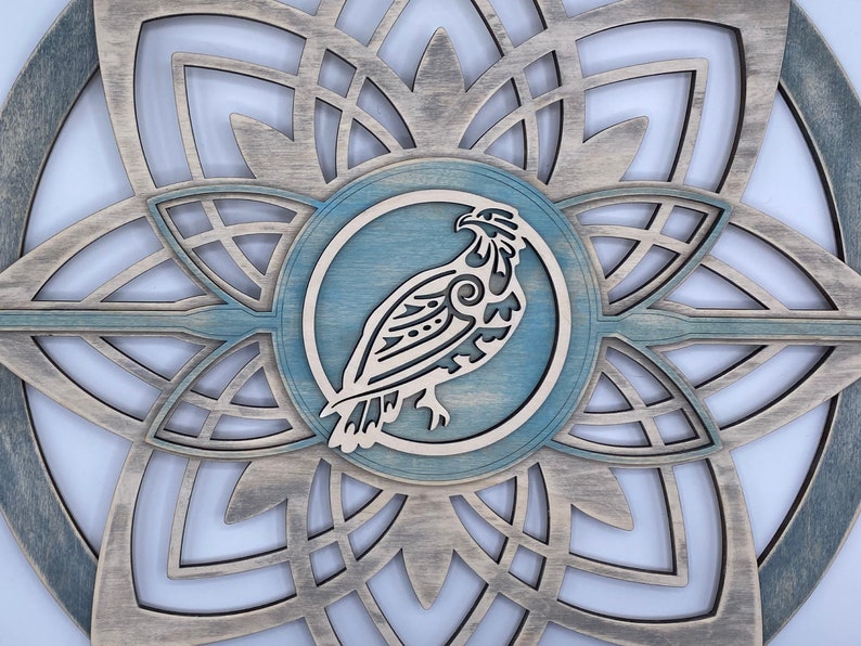 Birds Art for Layered Round Frame Sets - ADD ON FILE - Laser Ready File ...