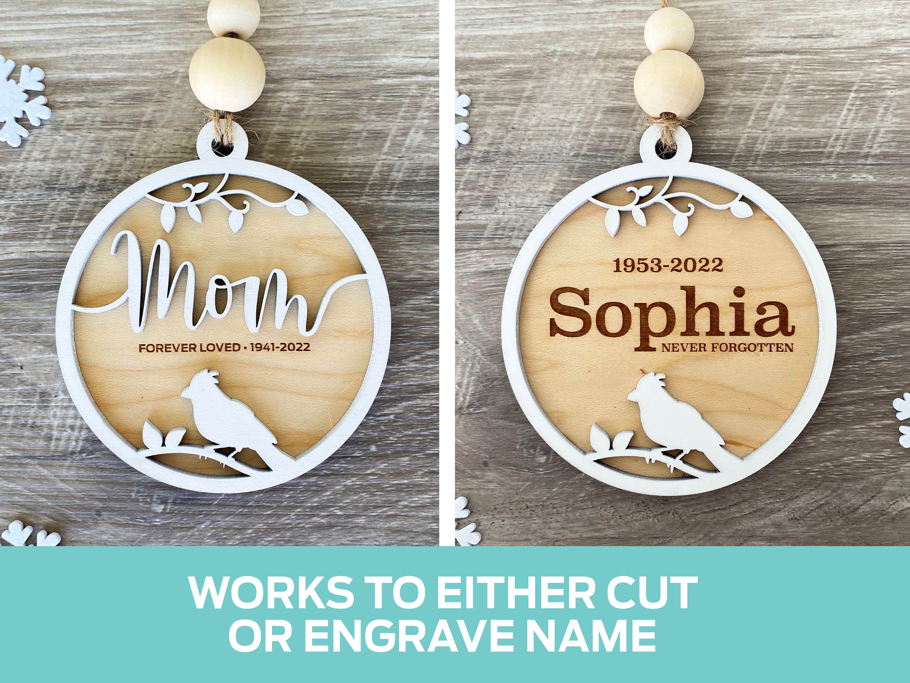 Simple Cut Christmas Ornaments 28 DIFFERENT DESIGNS - Etsy Canada