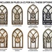 Arch Window Monograms - Digital Laser Ready File - SVG - 316 FILES - Etsy