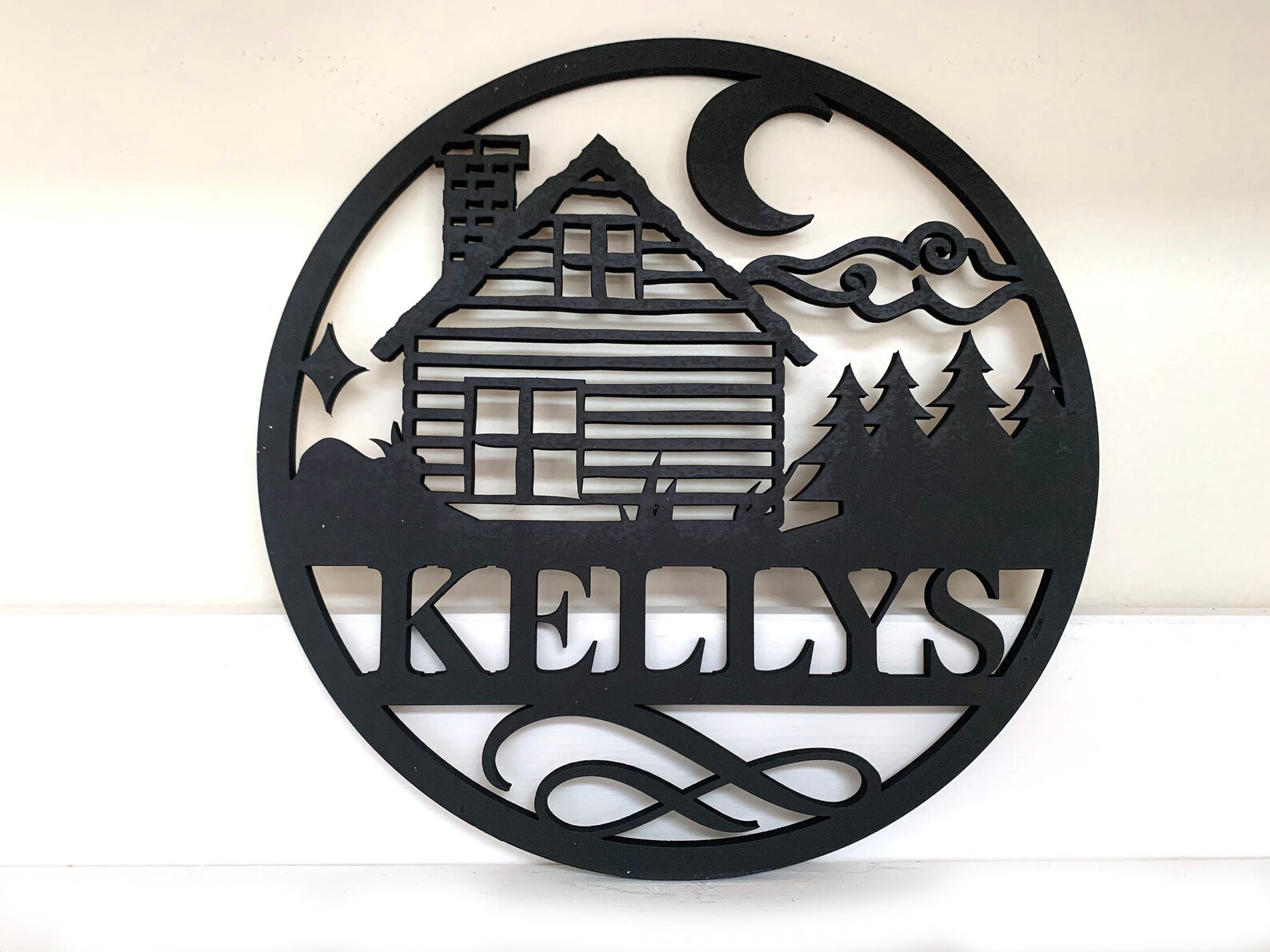 Decor Bundle Round Sign Set Personalized 11 Designs | Etsy