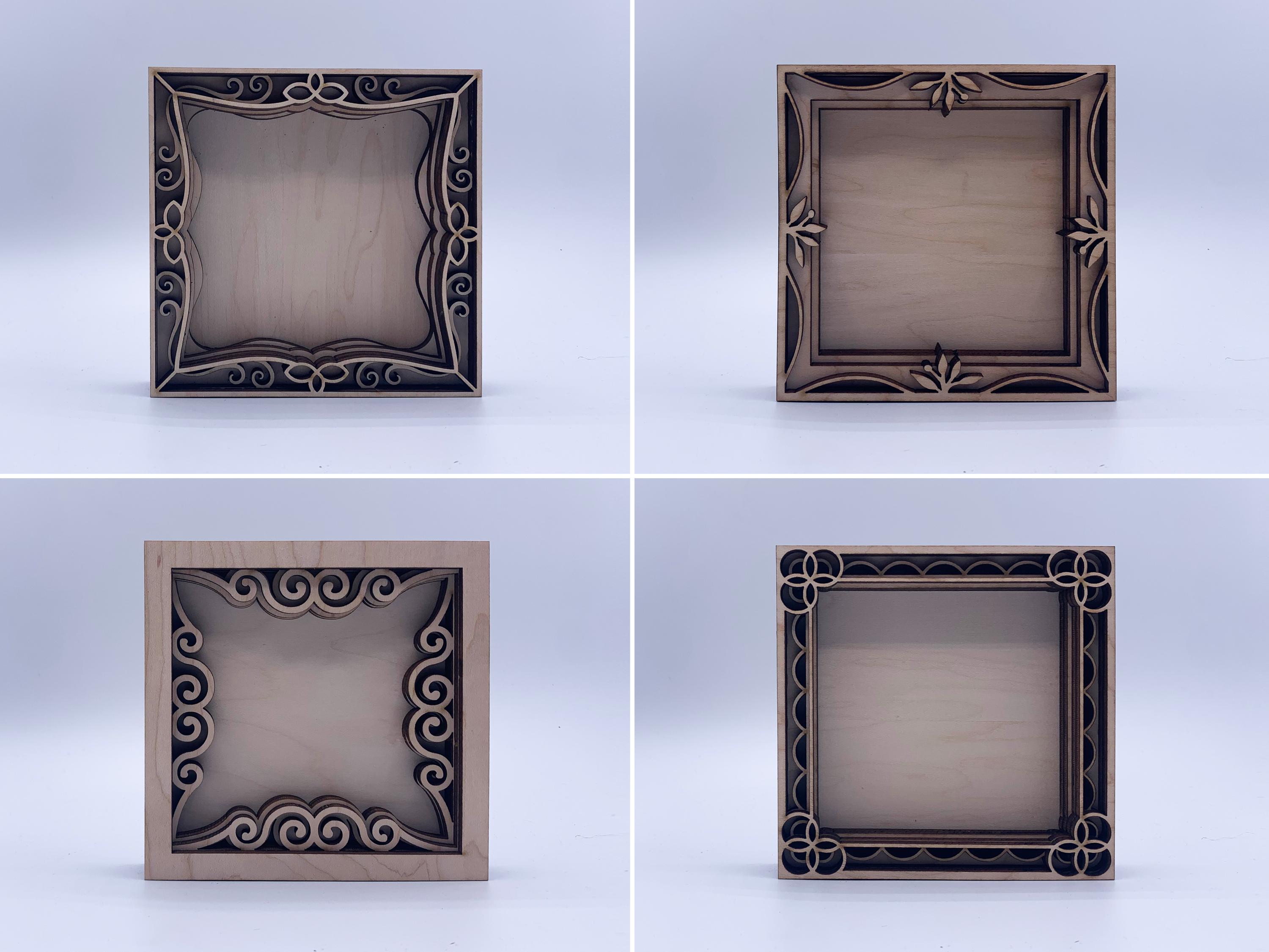 Box Stands - 40 Designs - Laser Ready Files - Glowforge and Lightburn ...