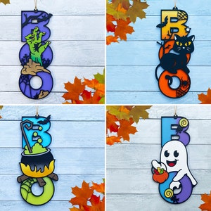 BOO SERIES Master Bundle - All 21 Designs - Halloween - Laser Ready ...