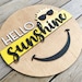 Hello Sunshine Sign Laser Cut File - Etsy