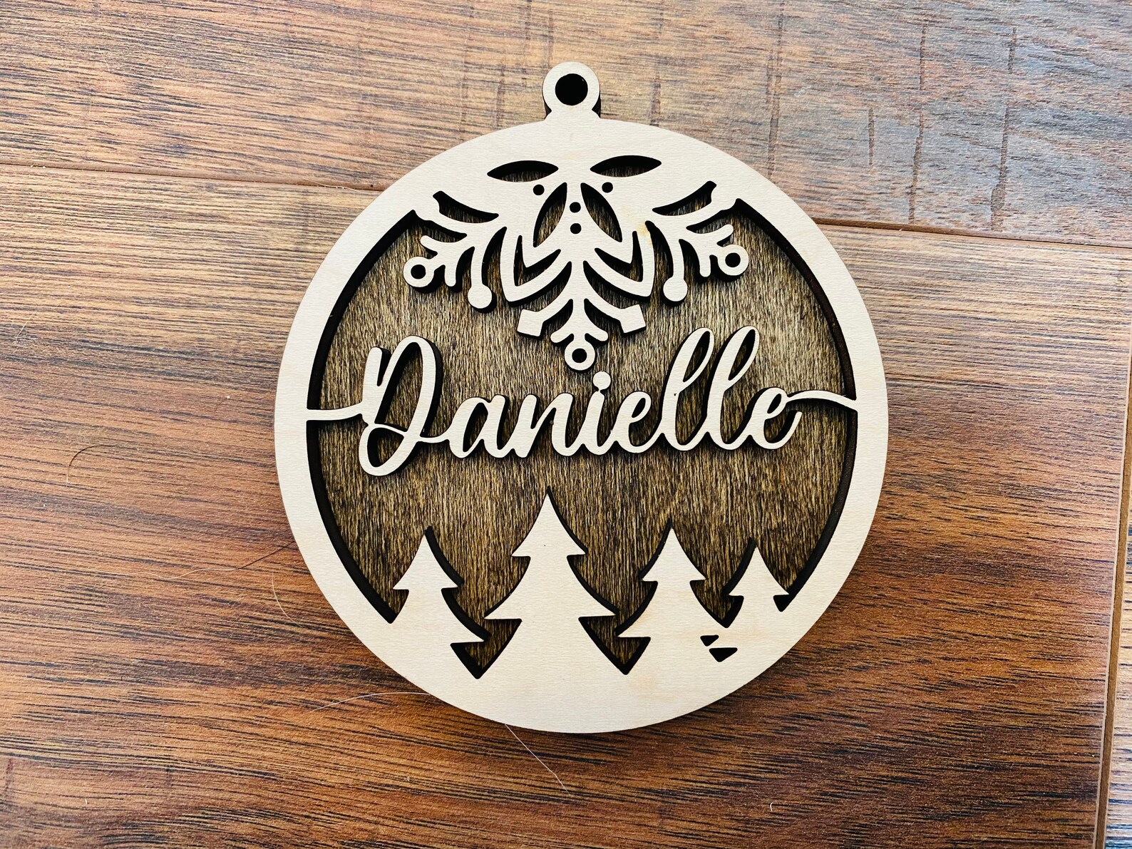 Script Ornaments 3 Laser Ready Files SVG Glowforge | Etsy