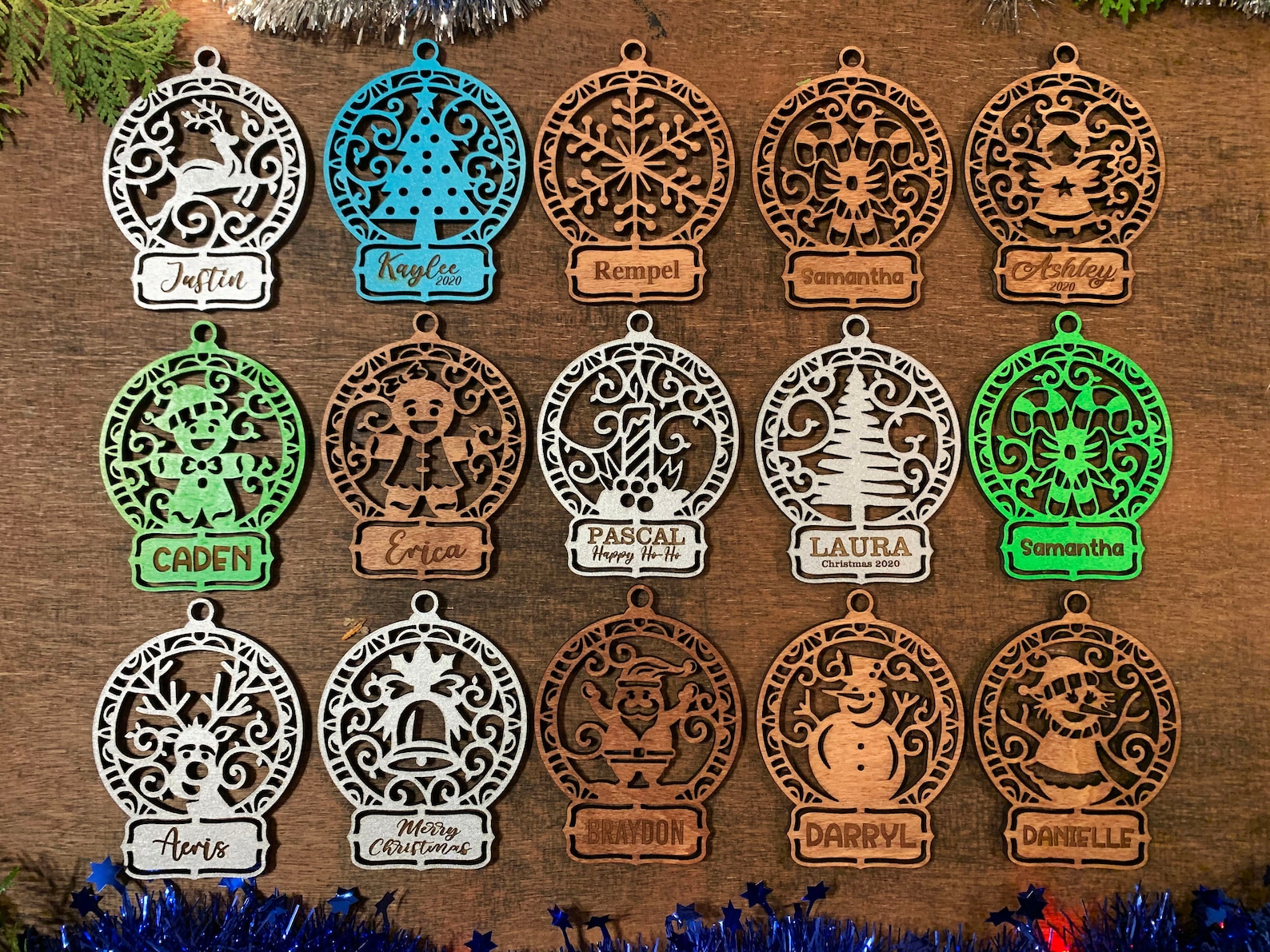 Ornament and Signs Bundle 2 Laser Ready File SVG - Etsy