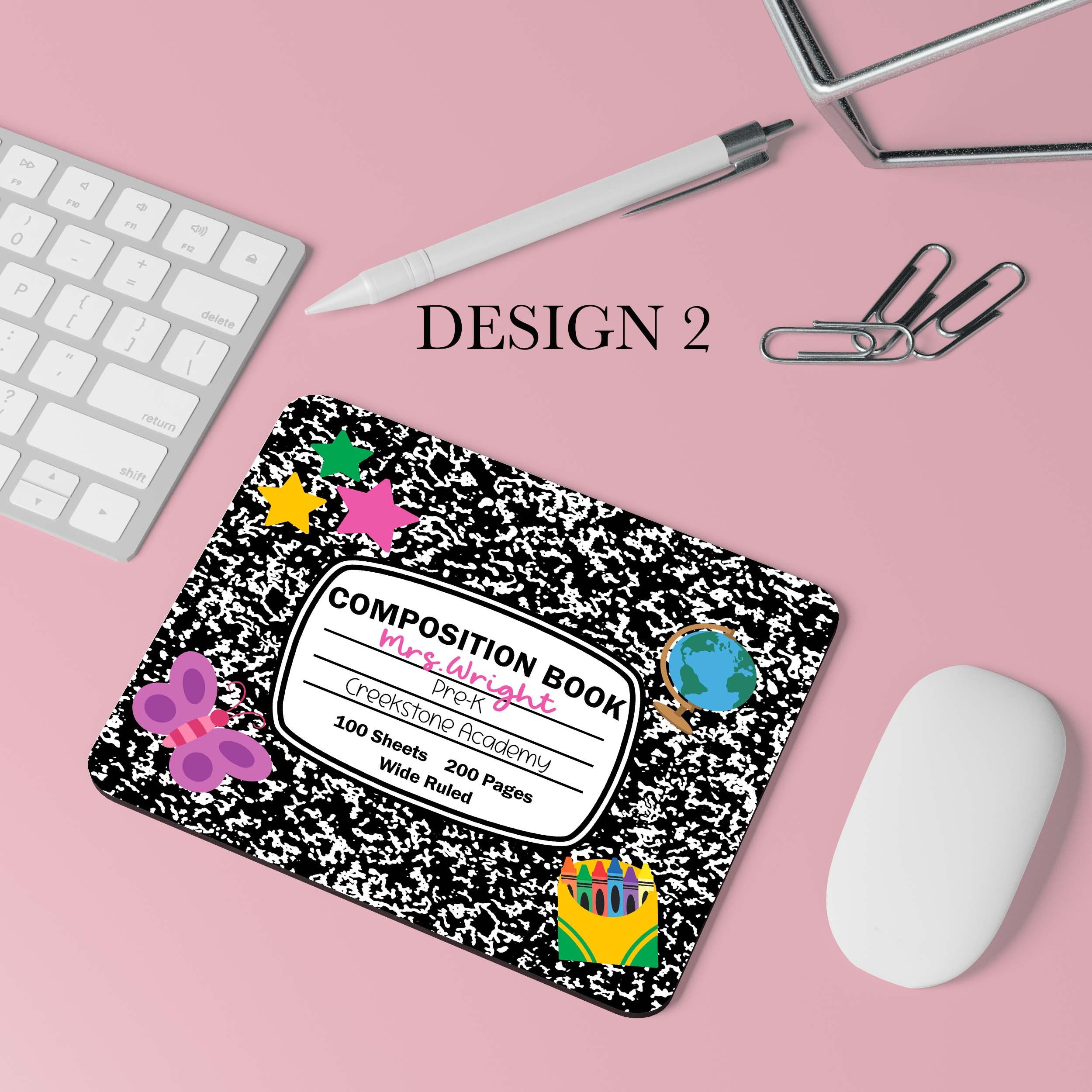 Teacher Mouse Pad, Custom Teacher Gift, Back to School, Personalized ...