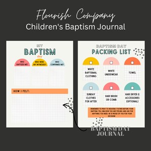 Baptism Activity Book and Journal , Latter-day Saint Primary , It's ...