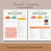 LDS Primary Spotlight Sheet, Printable Primary Kit, Latter Day Saint ...