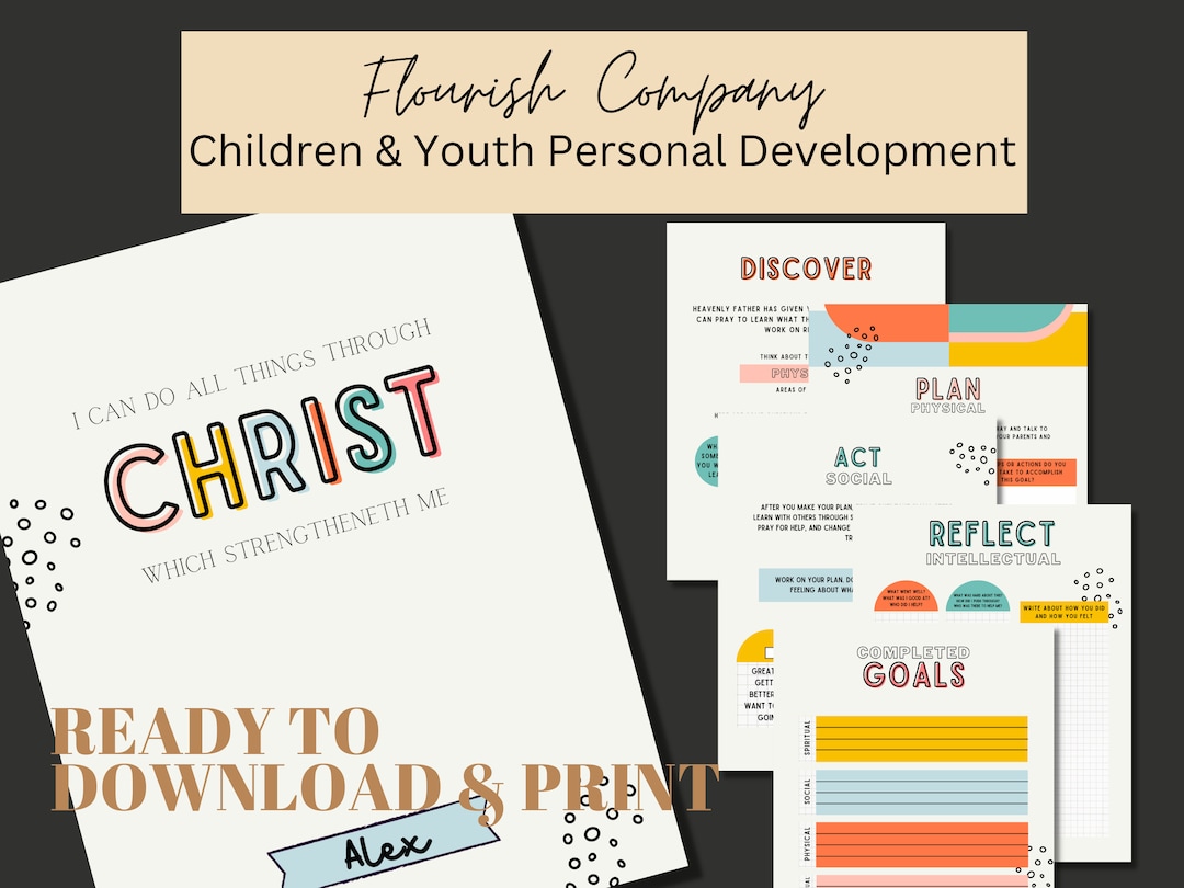 Children & Youth Personal Development Journal , Latter-day Saint ...