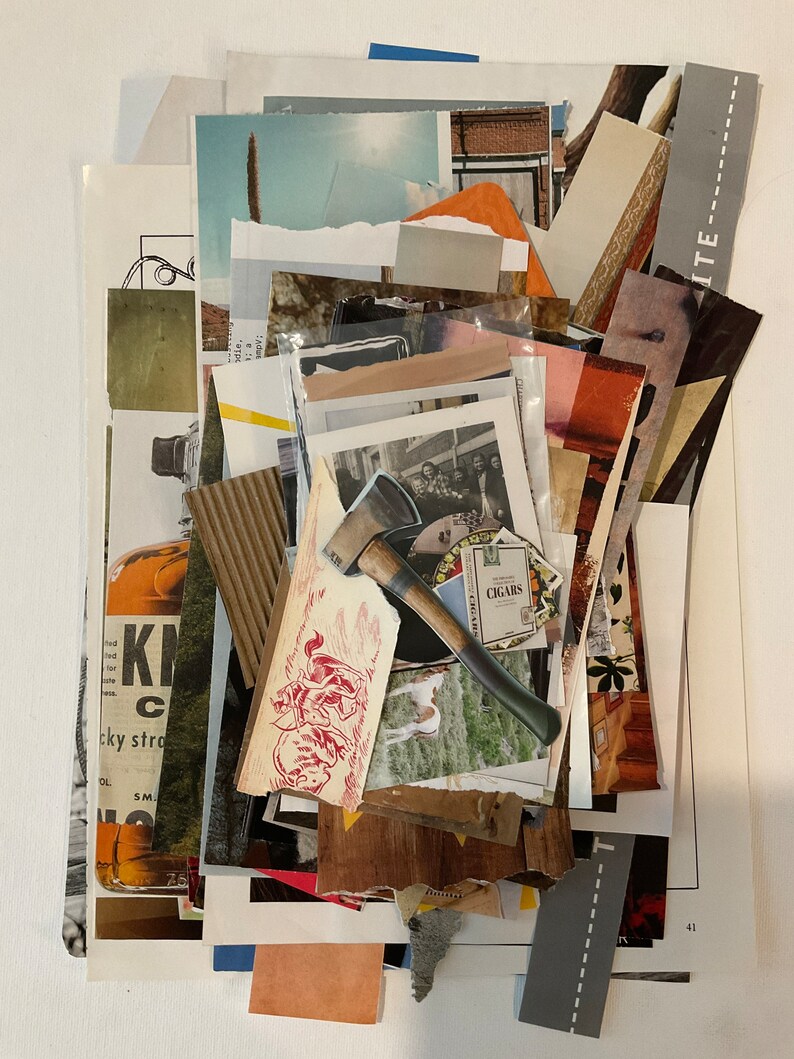 Wild, Wild West: 70+ Piece Curated Collage Collection - Etsy
