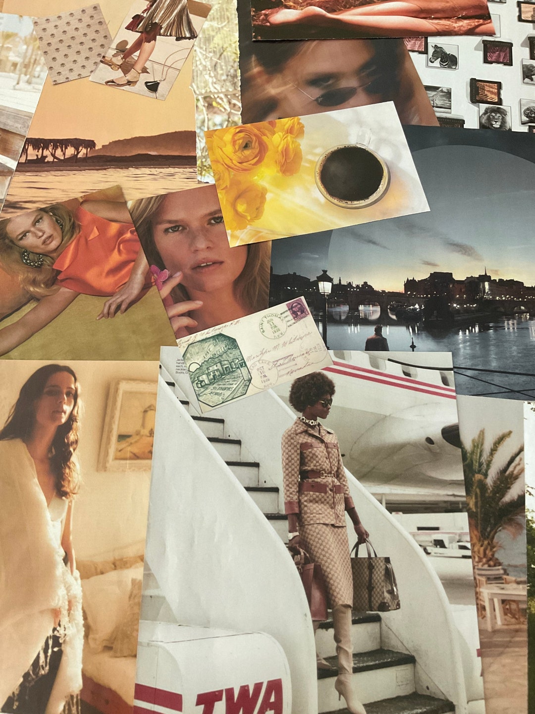 Neutral Ground: 60+ Piece Curated Collage Collection - Etsy