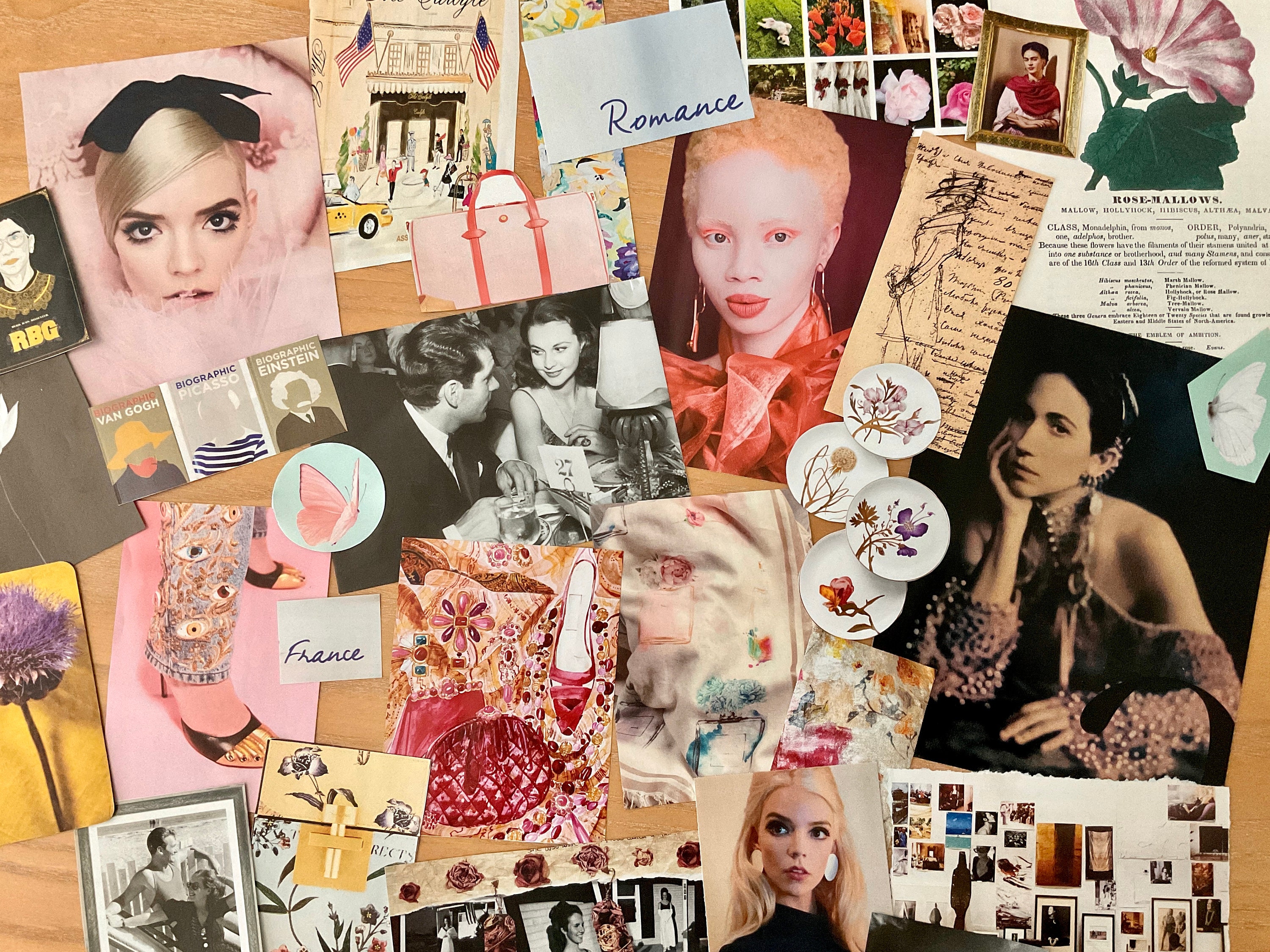 Mademoiselle: 70 Piece Curated Collage Collection - Etsy