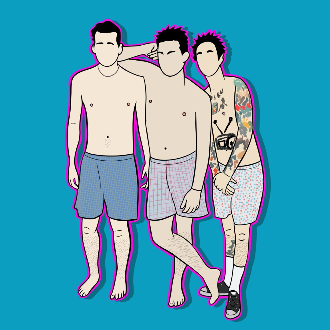 Blink 182 Fan Art Print - Etsy