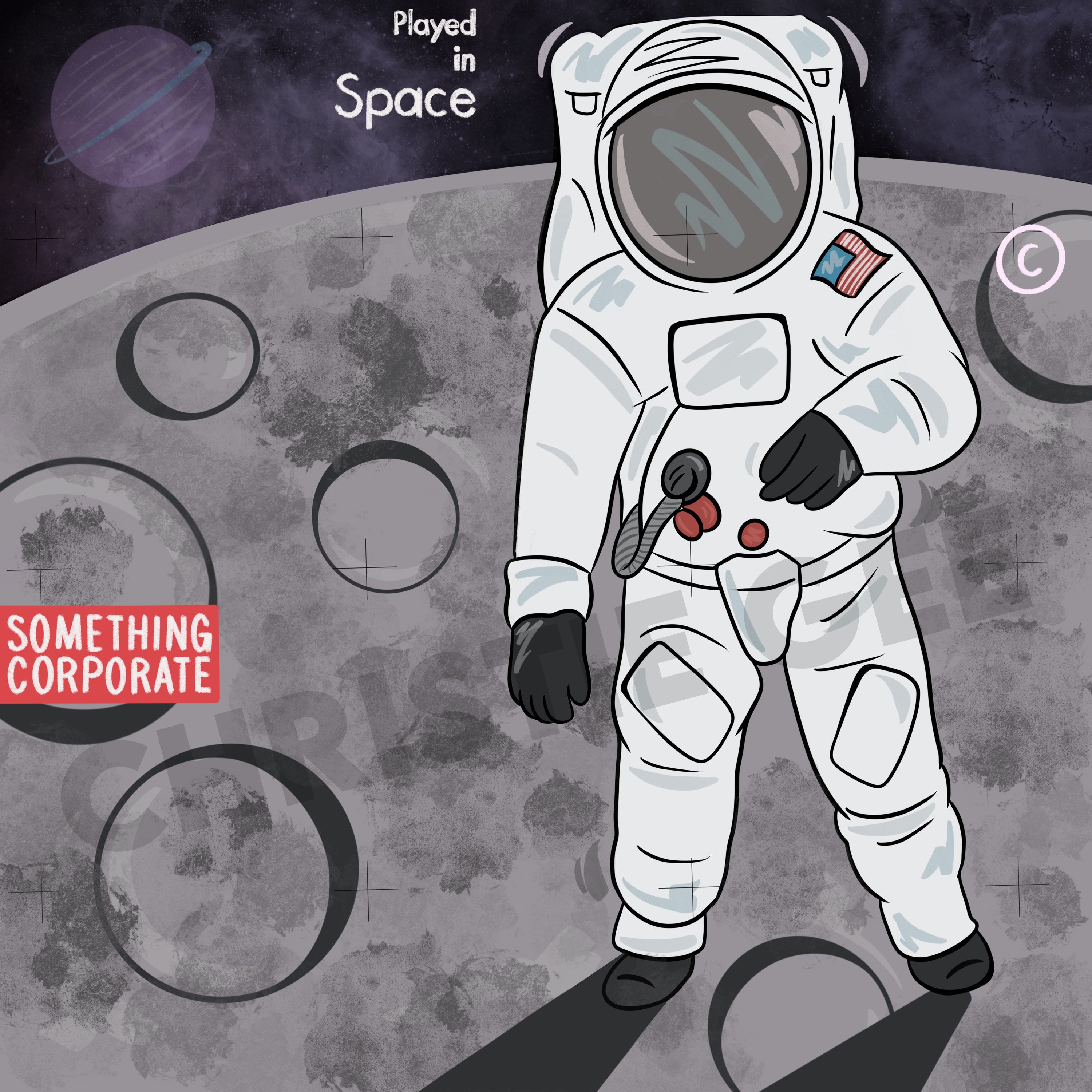 Something Corporate Played In Space