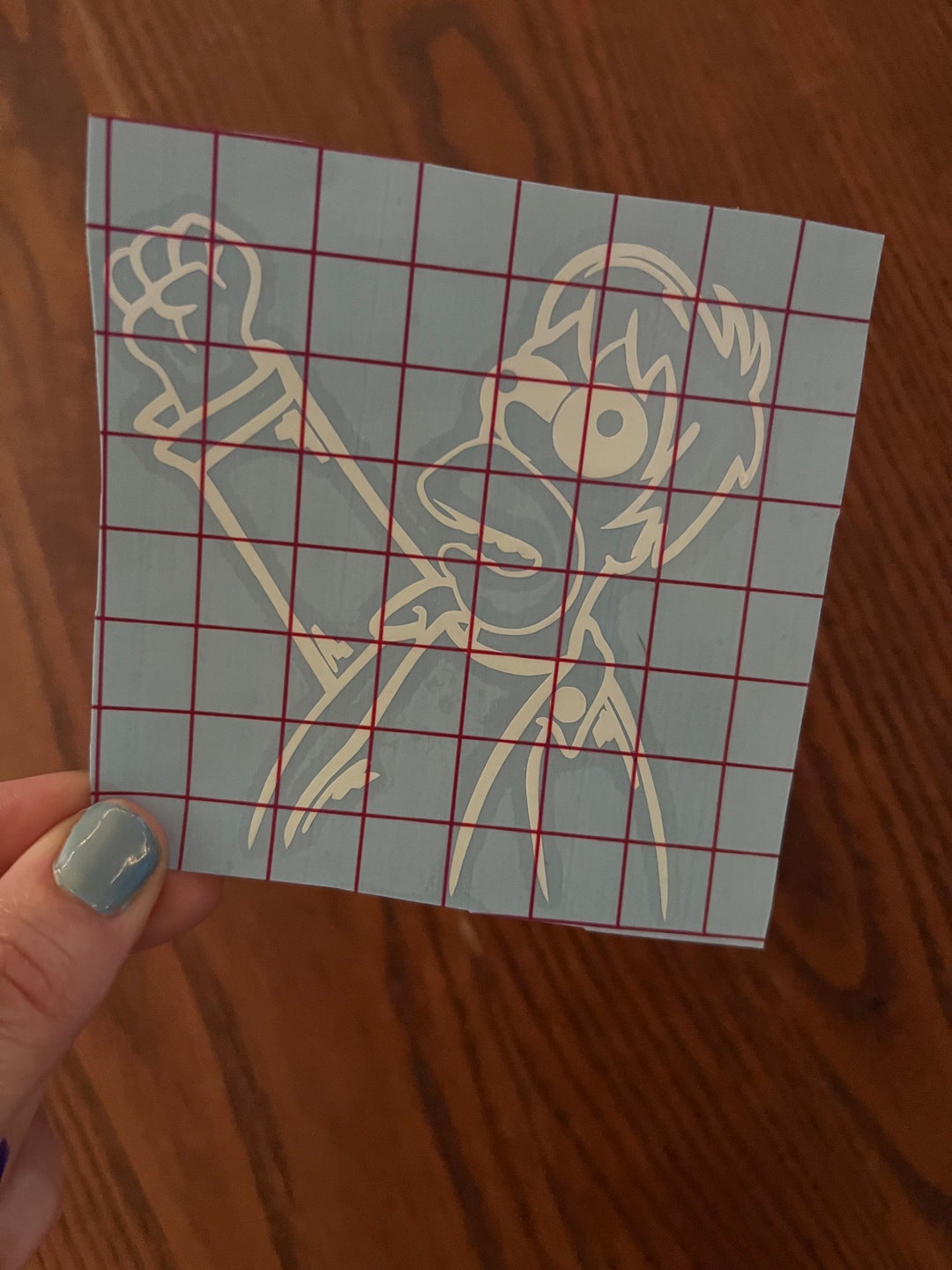 Vinyl Decal Sticker- 90's Homer Simpson - Etsy