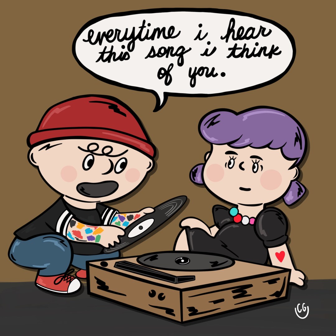 Charlie and Lucy Print - Etsy