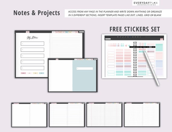 Van Gogh Goodnotes Planner Notability Planner Digital Journal ...