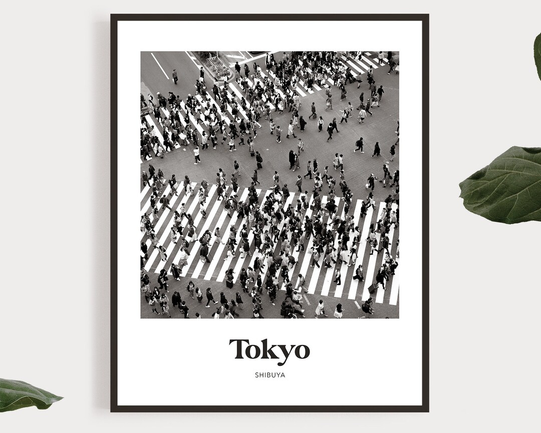 Tokyo Shibuya Crossing Print, Shibuya Photo, Tokyo Poster, Japan Photo ...