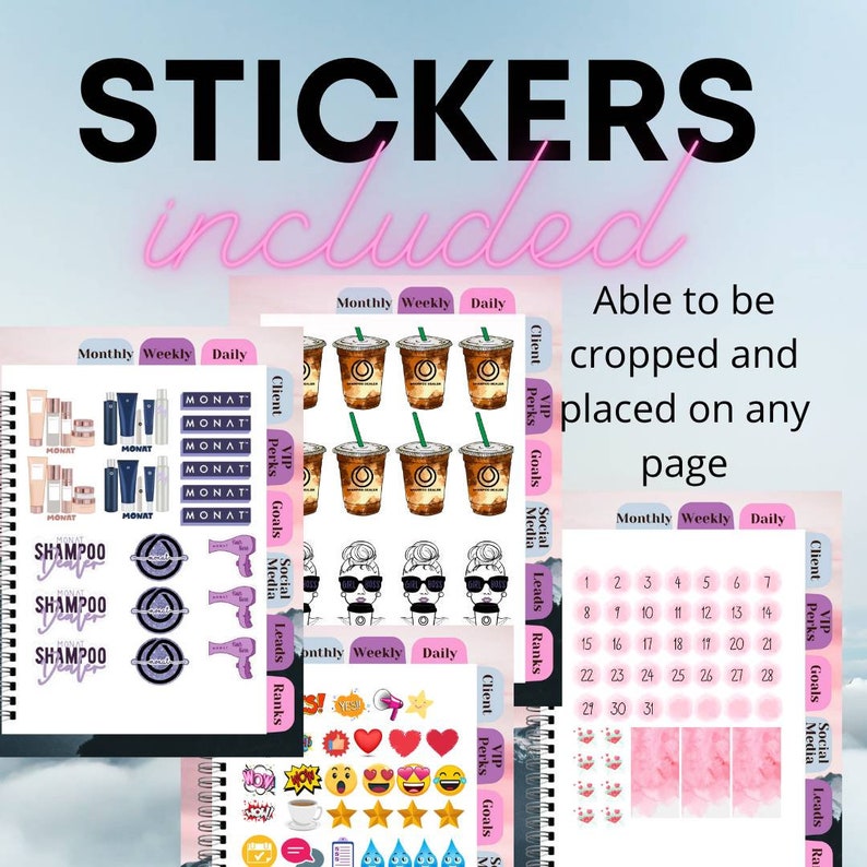 Monat Digital Business Planner, Network Marketing Planner, Market ...