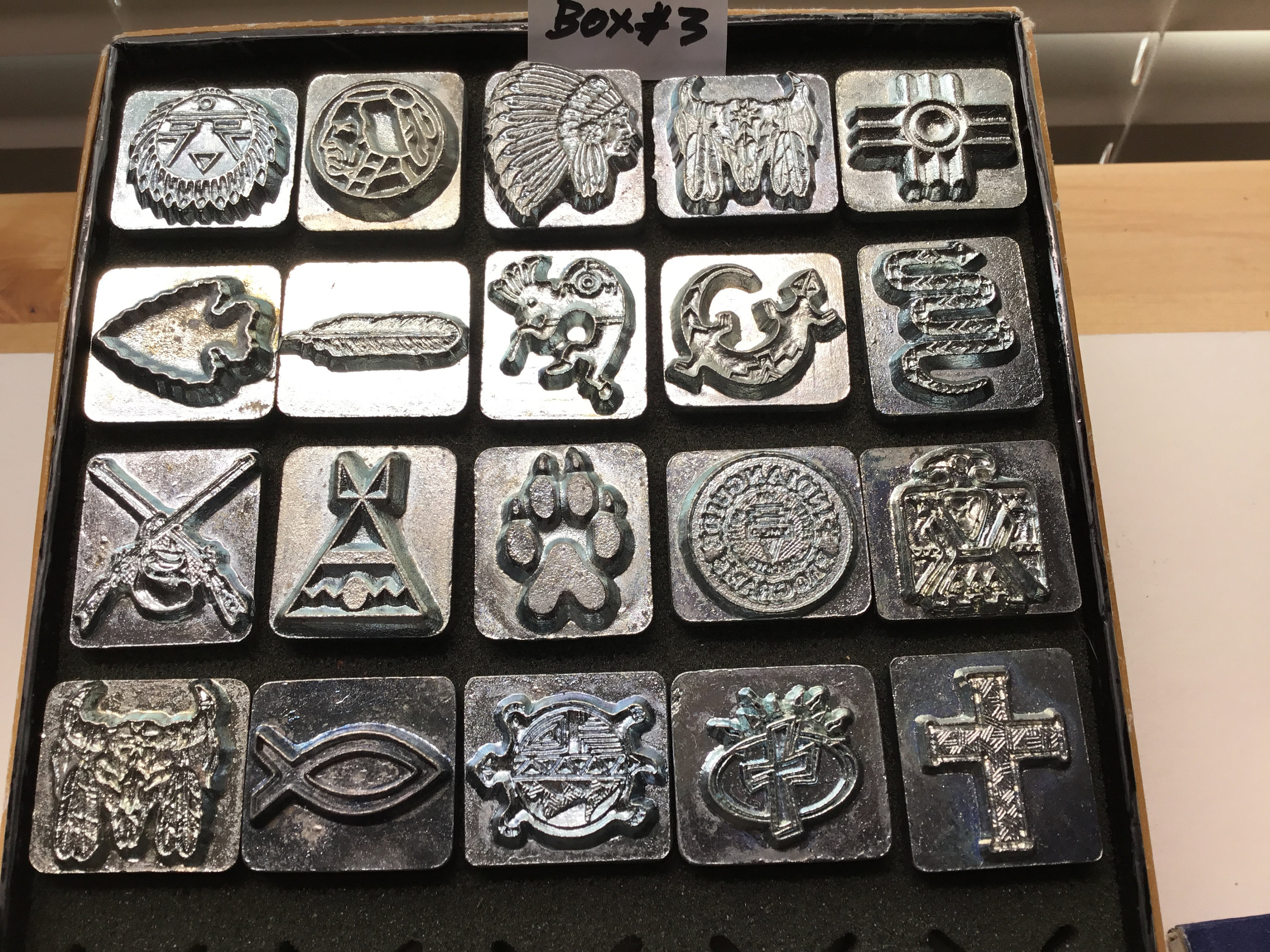 Vintage Craftool Co USA 2D-3D Pictorial Leather Stamps 1" Have 20 to ...