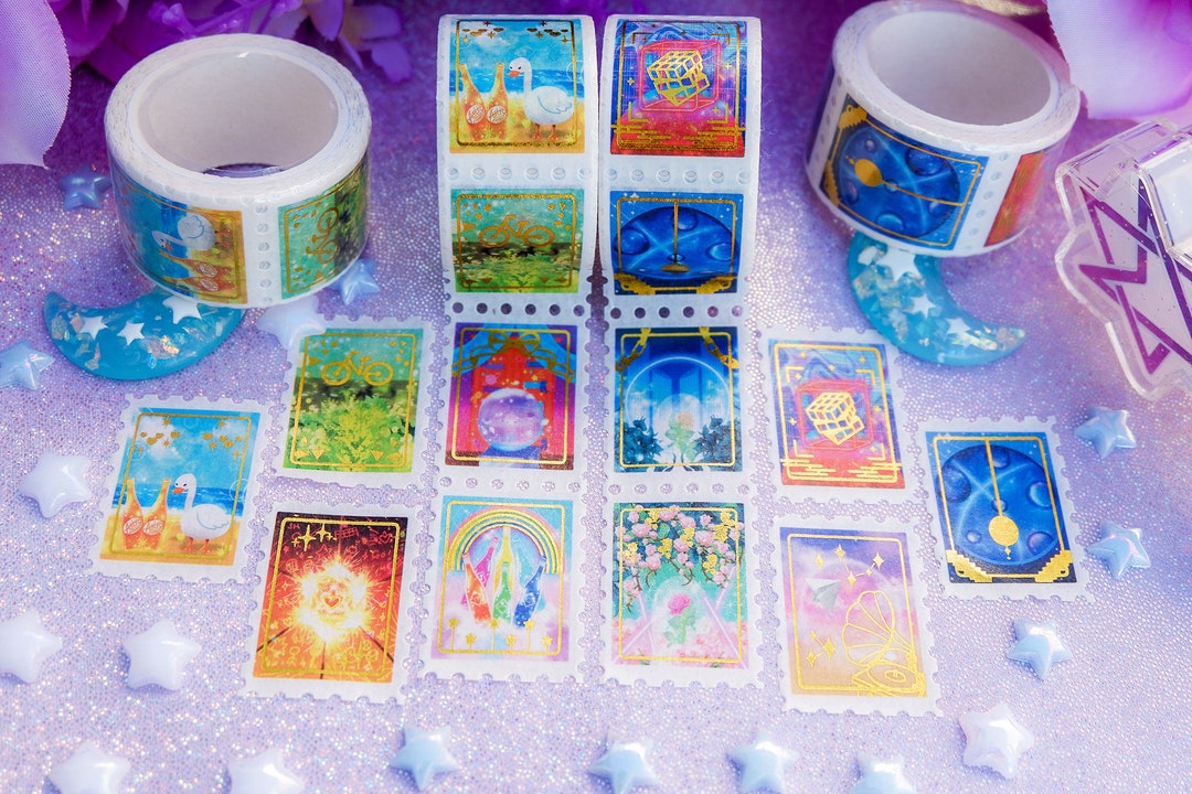 ASTRO Music Video Inspired Stamp Washi Masking Tape Adhesive Craft Kpop ...