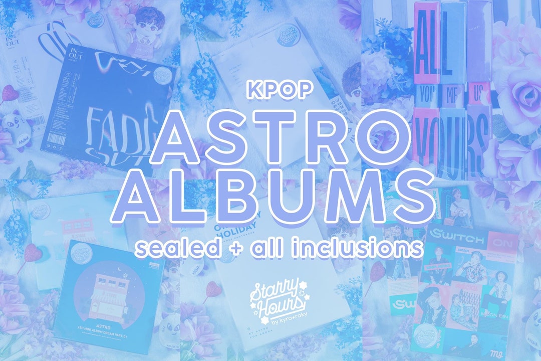 SEALED Astro Kpop Albums W/ Complete Inclusions Dream Pt 1, Switch On ...