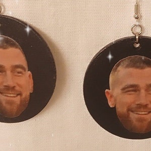 Travis Kelce Inspired Earrings. Show Your Love for the Chiefs With ...