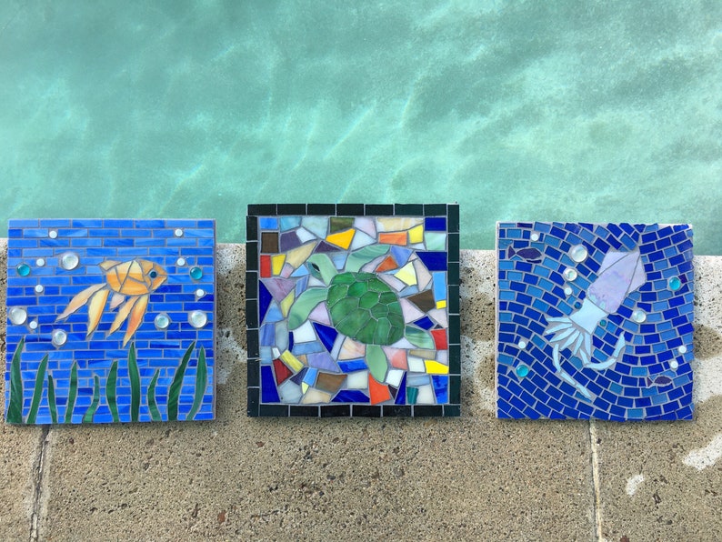 Goldfish DIY Mosaic Kit - Etsy