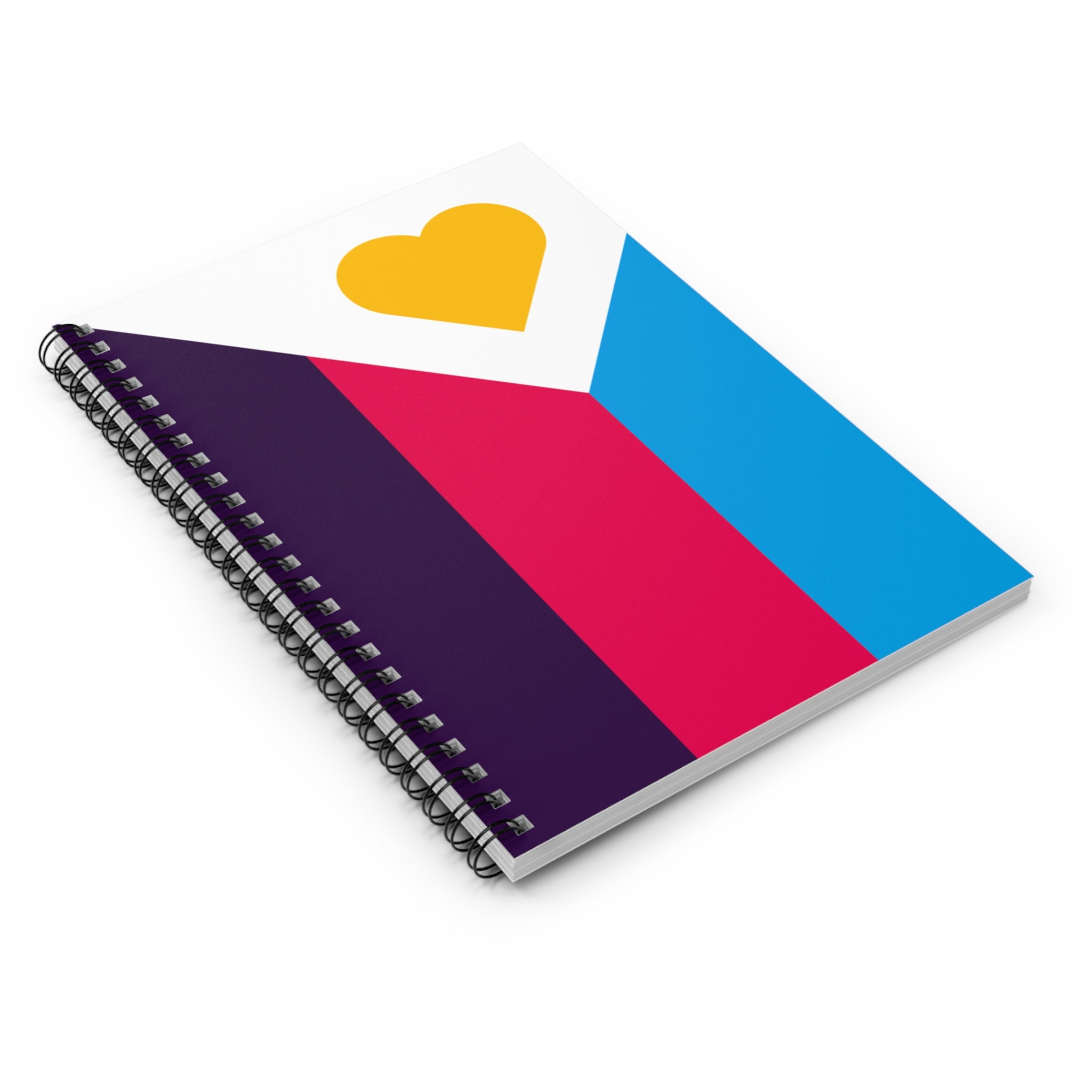 Polyamory Pride Flag Spiral Notebook, LGBTQIA+ Home Decor, Inclusive ...