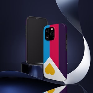 New Polyamorous Pride Flag Tough and Durable iPhone Cases, LGBTQIA+ ...
