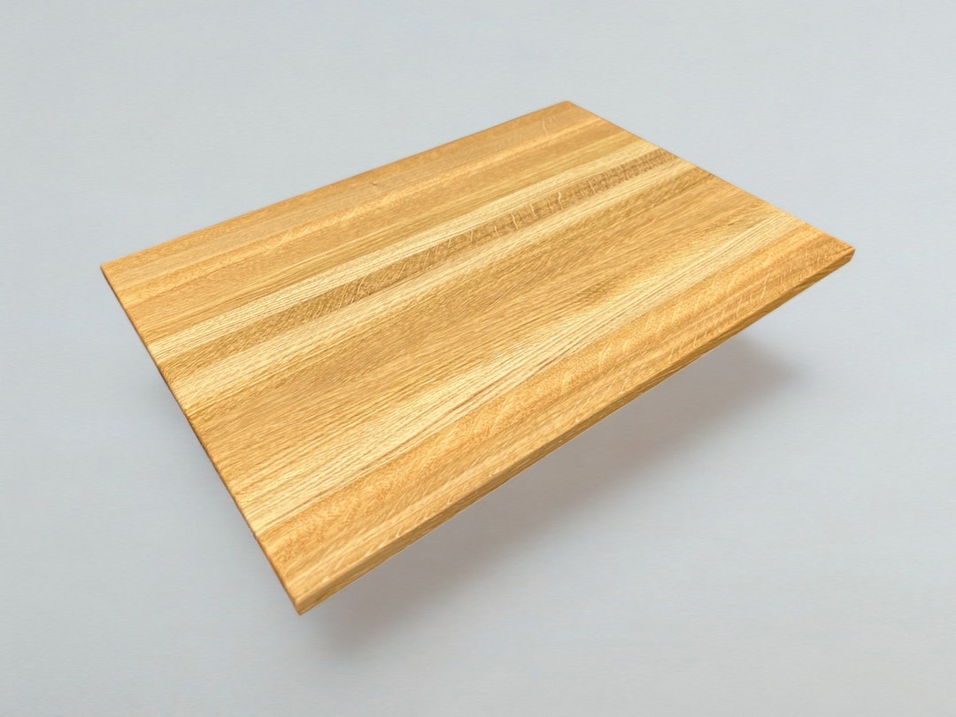 Chopping Board Made From Solid Oak - Etsy
