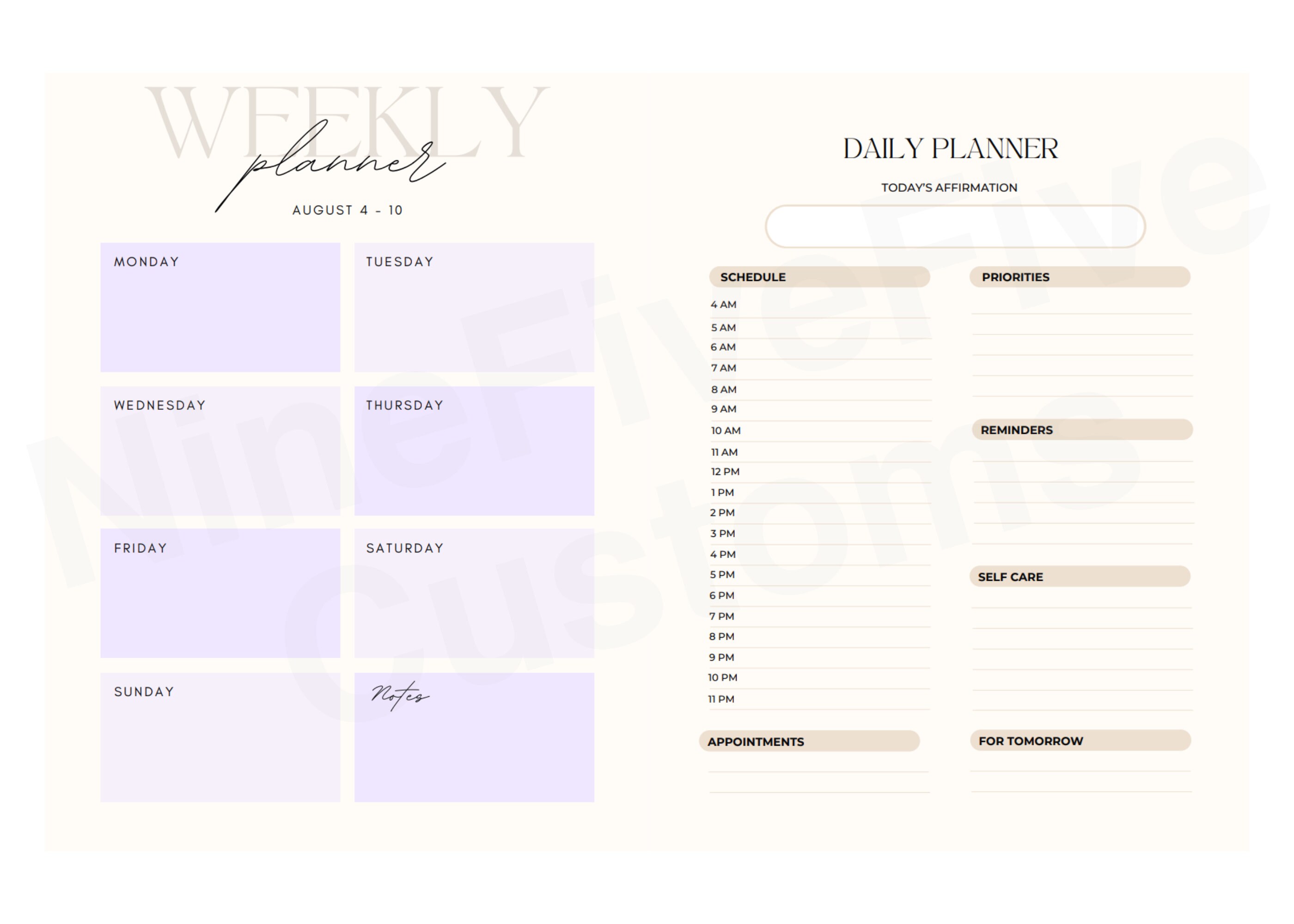 2024 Dated Digital Planner Taylor Swift Inspired - Etsy