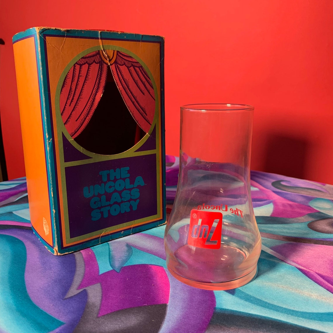 Rare 1960s 7up Uncola Glass Upside Down Pint - Etsy