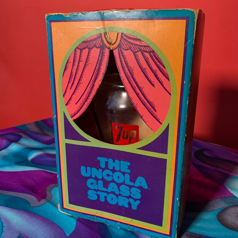 Rare 1960s 7up Uncola Glass Upside Down Pint - Etsy