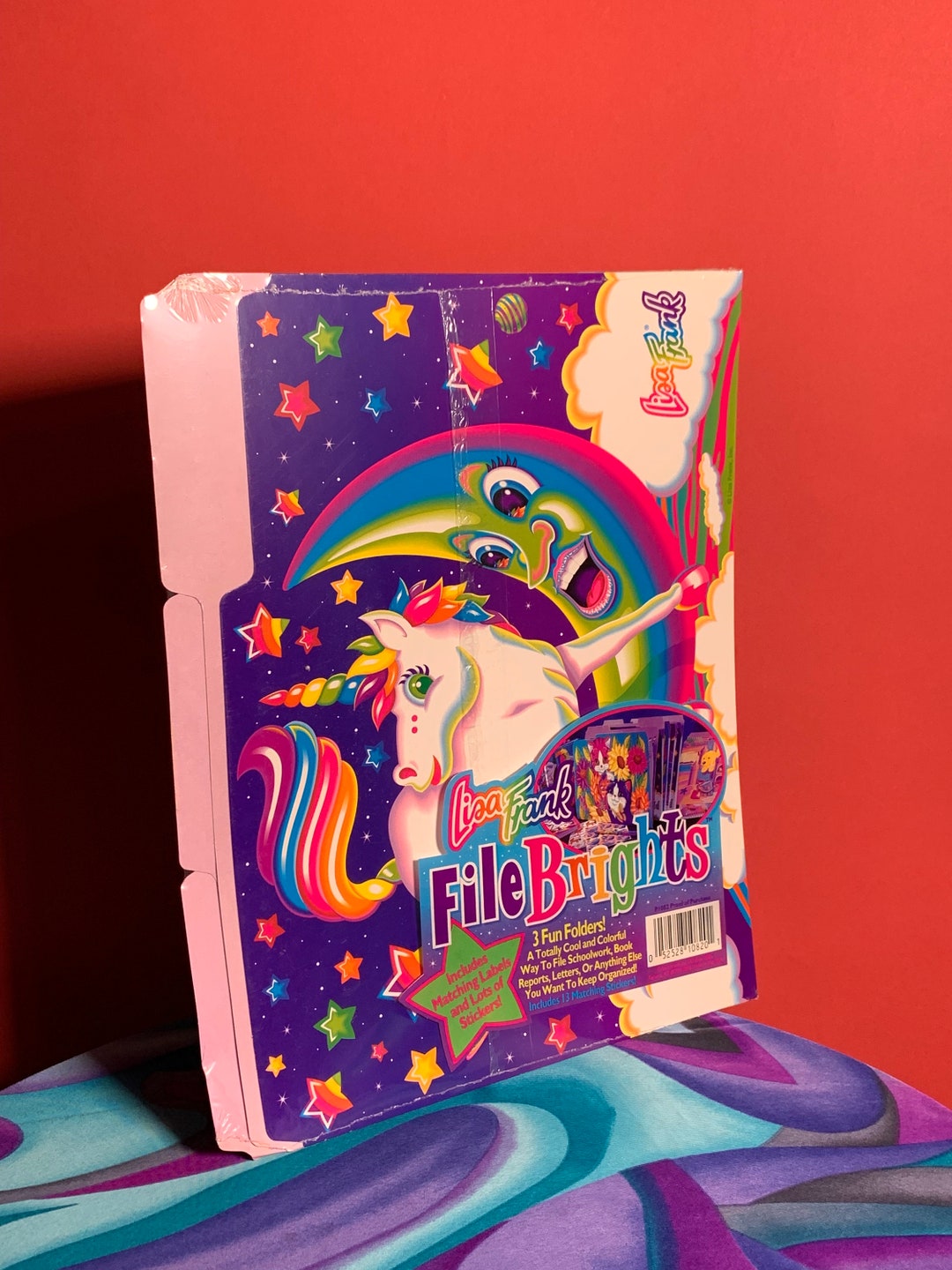 VTG 1990’s Y2K Lisa Frank File Brights Folders With Matching Labels and ...