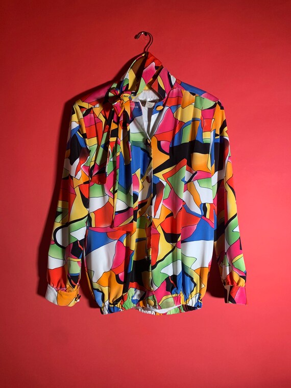 Vintage jacket funky pattern - Gem
